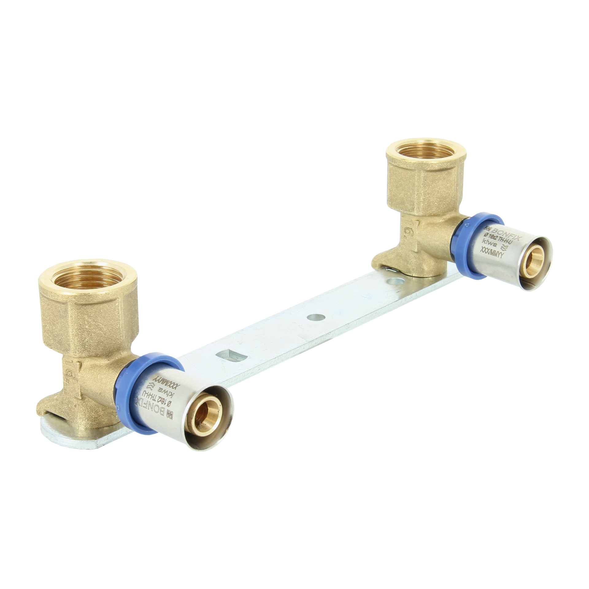 Bonfix Alu-pers Muurplaatbeugel 1/2"x16m